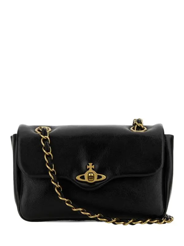 VIVIENNE WESTWOOD Anita Shoulder Bag - Black