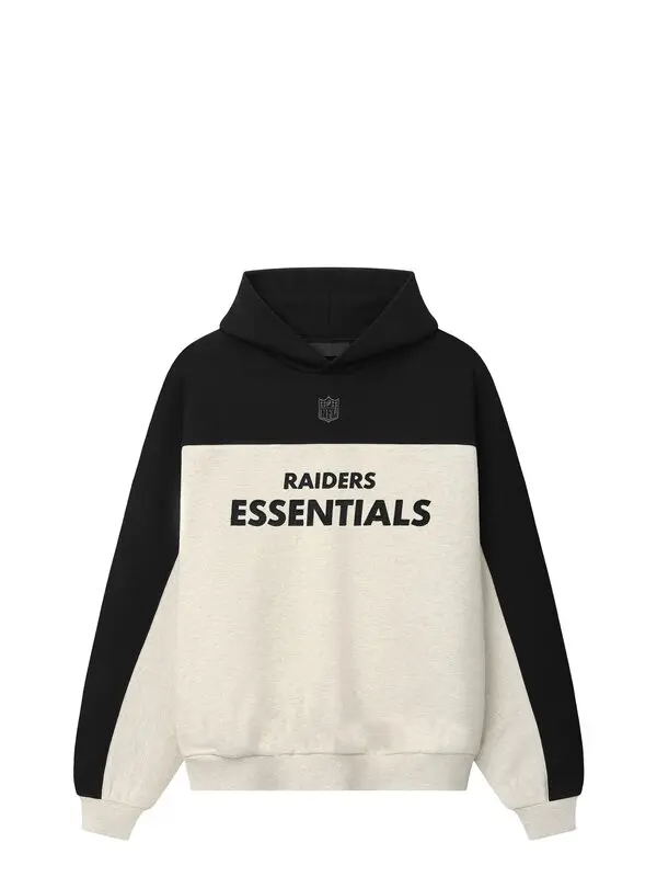 Fear Of God Raiders 90s Relaxed Hoodie 'marble Heather - Grey