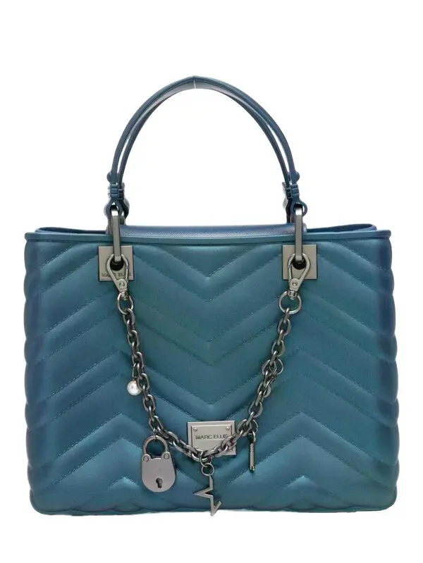MARC ELLIS Medium Krissy Wave 27 Tote Bag - Blue