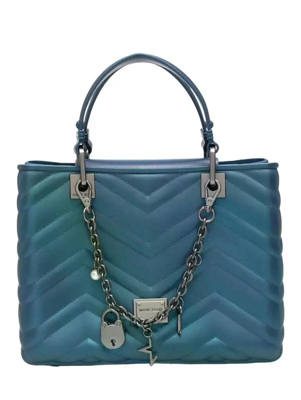 MARC ELLIS Medium Krissy Wave 27 Tote Bag - Blue