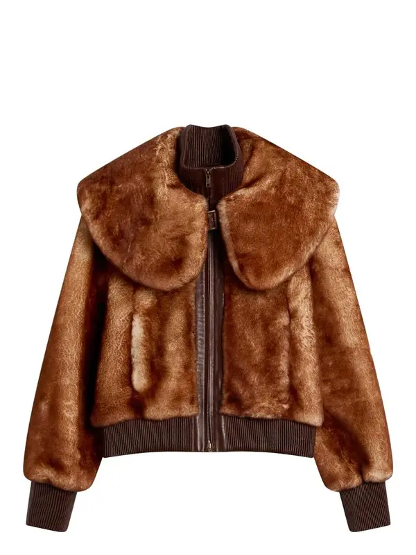 KNWLS Eliza Shearling - Rust