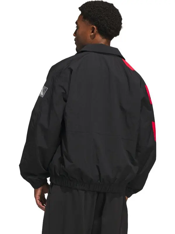 Adidas Anthony Edwards Foundation Track Jacket Black - Black / Pure Ruby