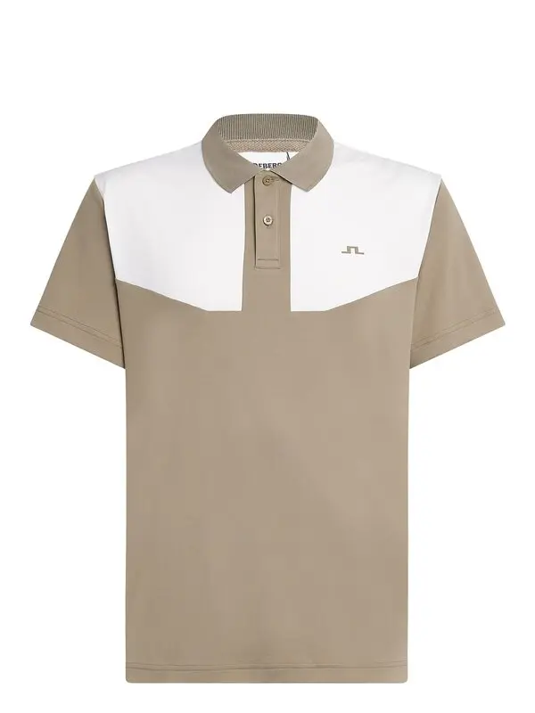 J. Lindeberg Calex Polo Shirt - Brown