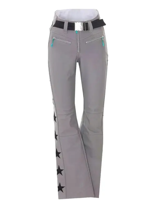JETSET Tiby Star-print Belted Ski Pants - Grey