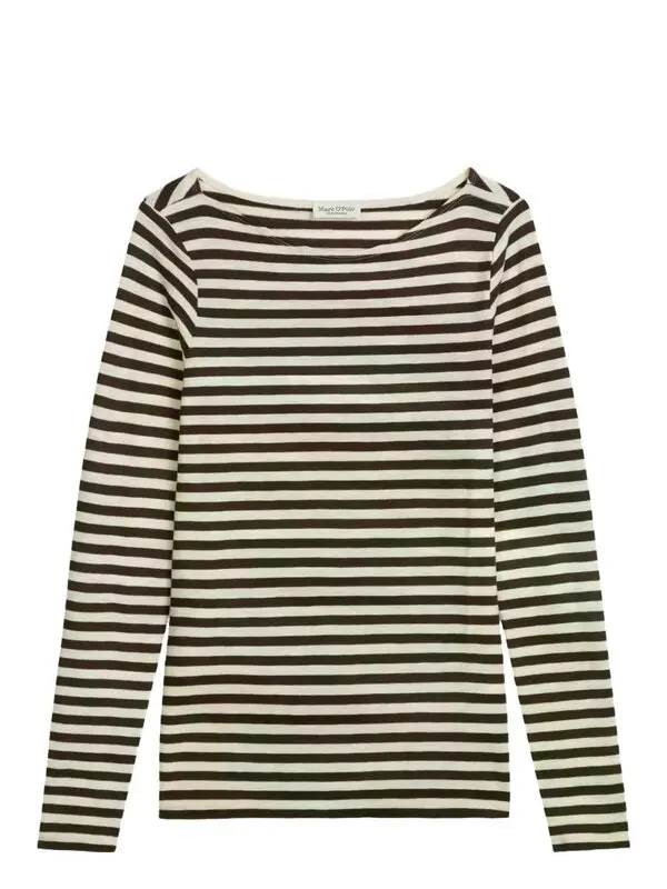 Marc O'polo Striped Long-sleeve T-shirt - Neutrals