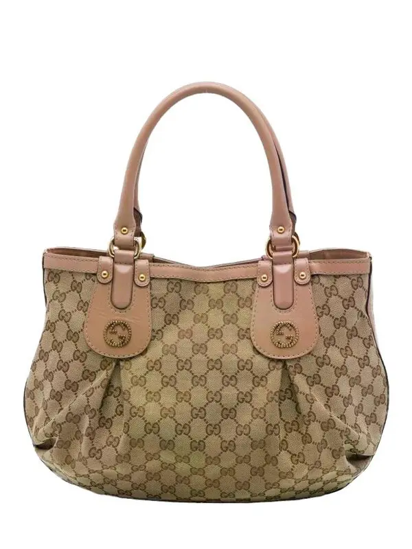 Gucci 2016-2026 Gg Canvas Scarlett Tote Bag - Neutrals