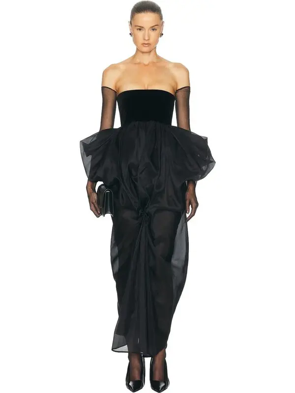 Khaite Bronte Dress - Black