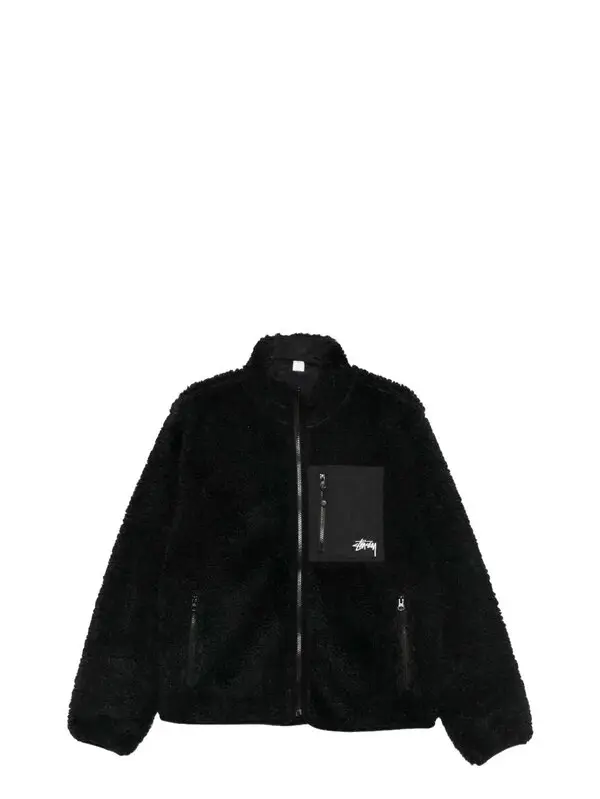 StÜssy Logo-patch Jacket - Black