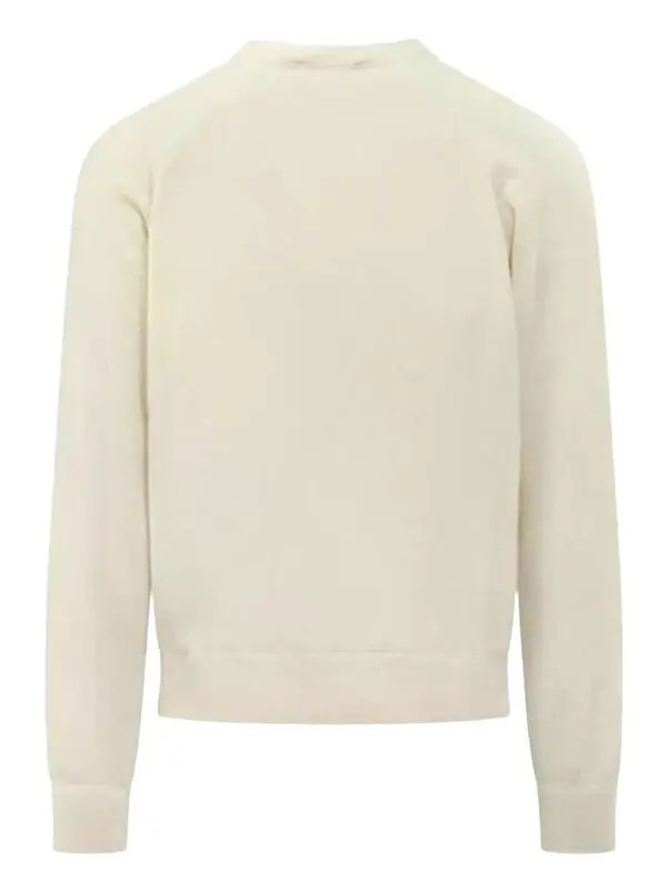 K-WAY Fragan Logo-patch Raglan-sleeve Sweater - Neutrals