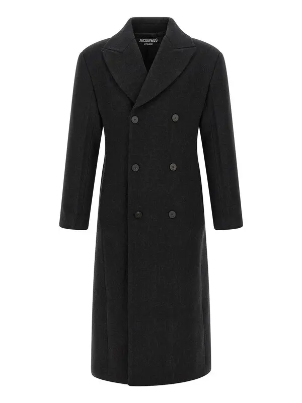 Jacquemus Le Manteau Tailleur' Coat - Gray