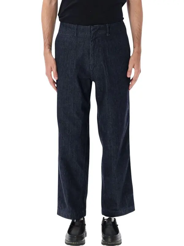 Nanamica Straight-leg Jeans - Blu