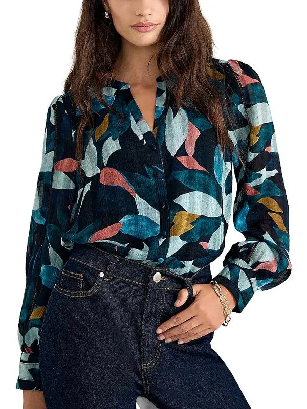 PHASE EIGHT Lyla Abstract Print Blouse - Multi