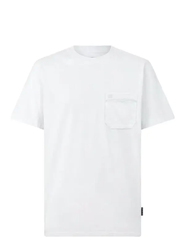 Philipp Plein Round-neck T-shirt Chest-pocket - White