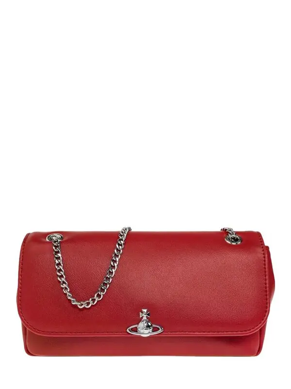 VIVIENNE WESTWOOD Chain Crossbody Purse - Red