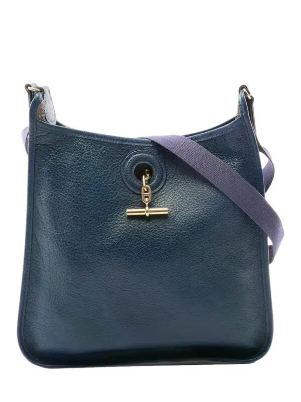 Hermès 1999 Pm Vespa Shoulder Bag - Blue