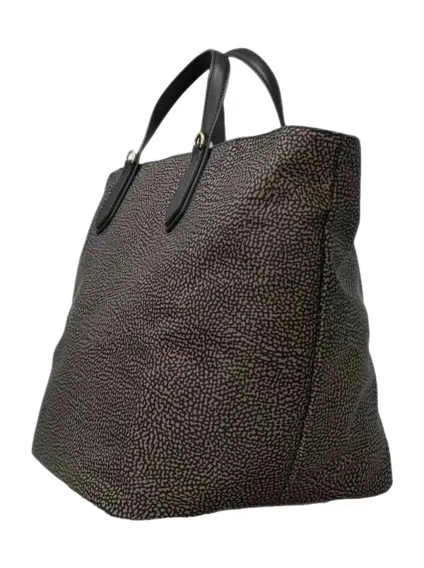 Borbonese Opale-print Tote Bag - Neutrals