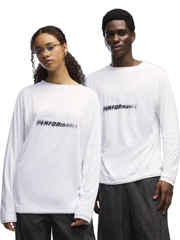 PUMA Clrt Long Sleeve T-shirt - White