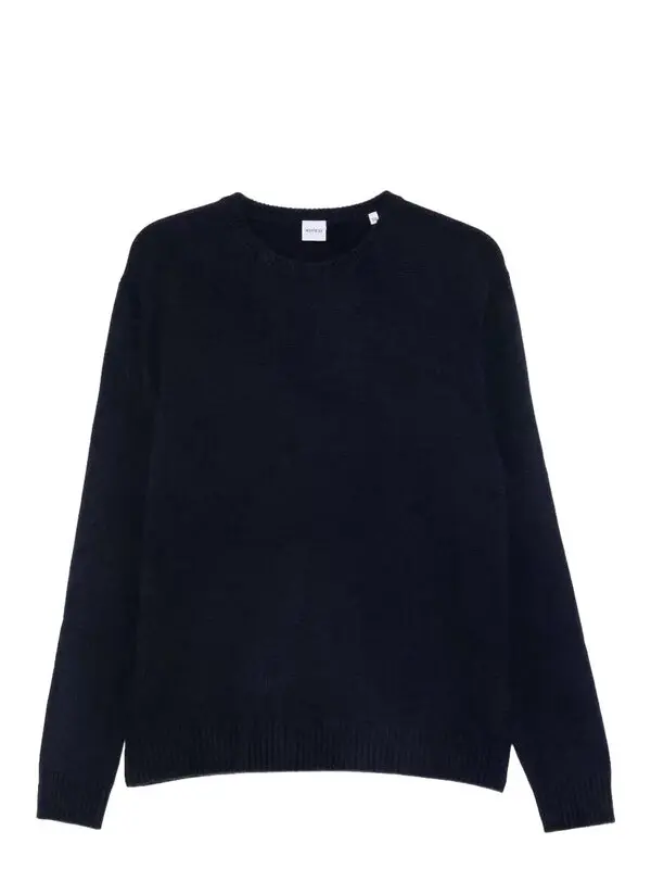 Aspesi Cashmere Crew-neck Sweater - Blue