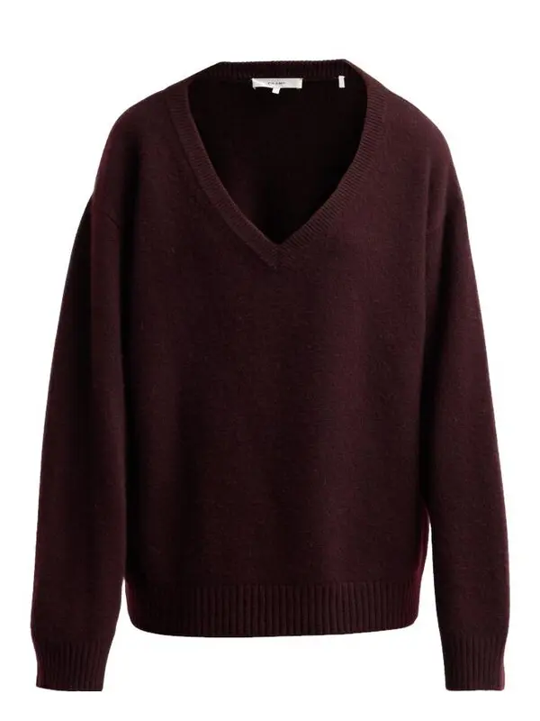 FRAME Cashmere Relaxed-fit Sweater - Currant