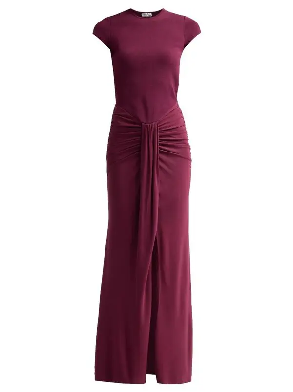 Simkhai Matilde Cap-sleeve Gown - Fig