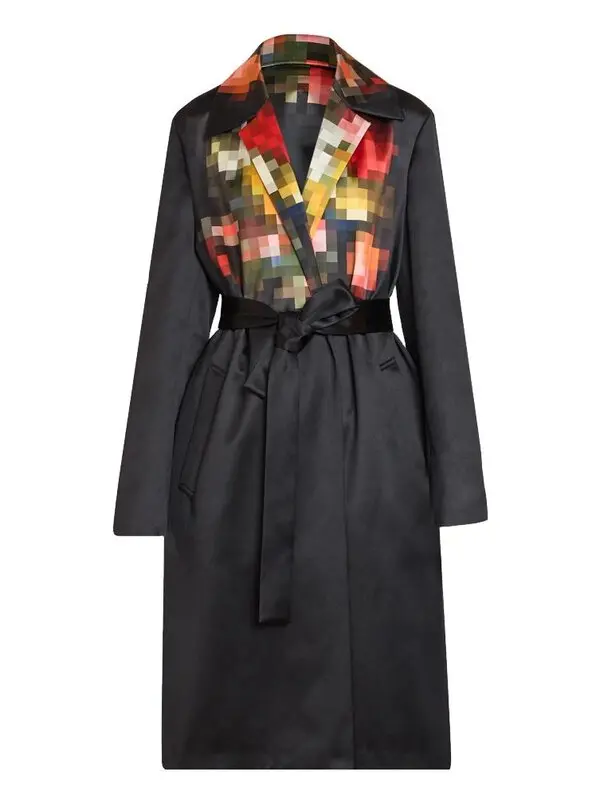 Dries Van Noten Roltas Cotton-silk Coat - Dessin