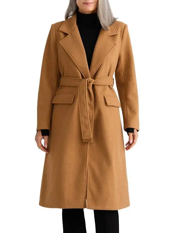 BRAVE+TRUE Julianne Belted Coat - Camel