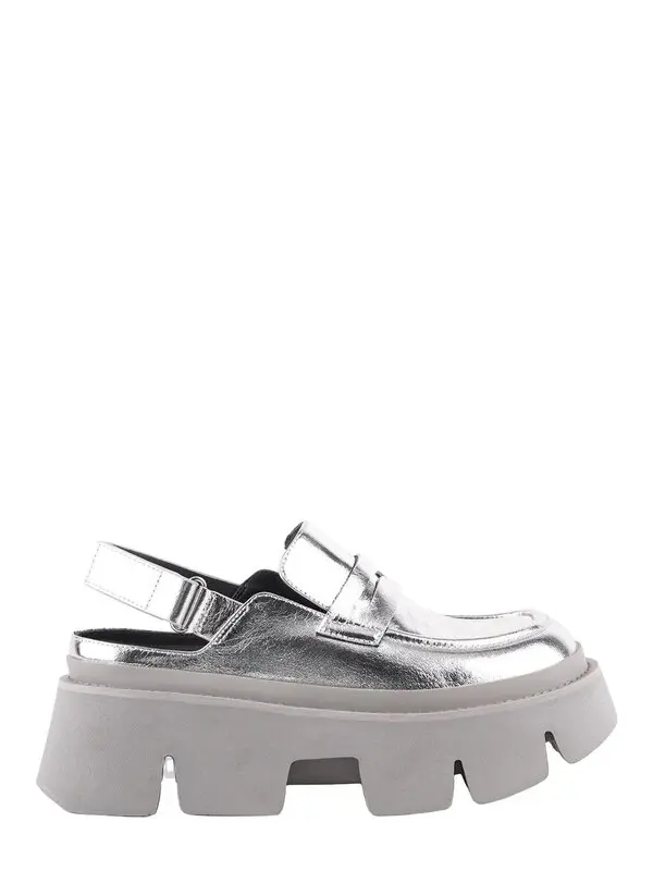 United Nude Stomper Loafer - Silver