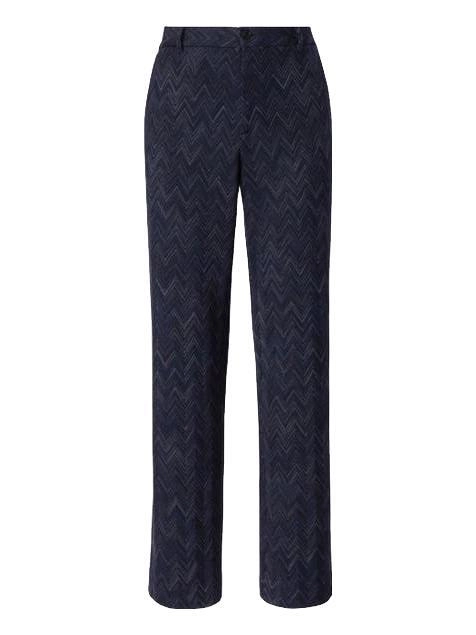 Missoni Striped Wool And Viscose Knit Trousers - Multicoloured