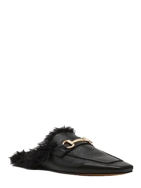 Steve Madden Romeo Leather Mule - Black