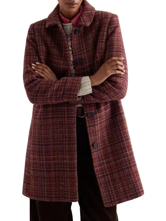 SEASALT CORNWALL Wood Cabin Twill Coat - Brushmark Multi