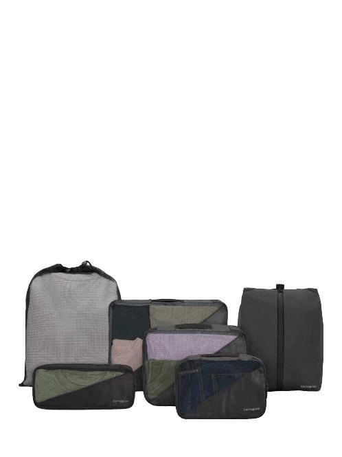 SAMSONITE Compression 6 Piece Packing Cube Set - Black