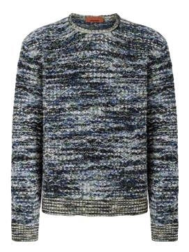 Missoni Wool And Viscose Pullover With 3d Texture - Multicoloured