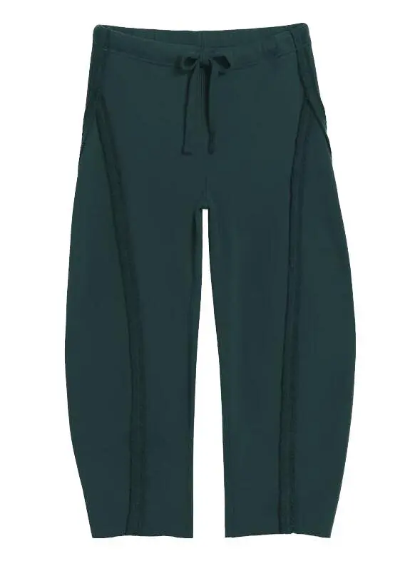 Frank & Eileen Bibi Barrel Leg Cotton Pants - Pine