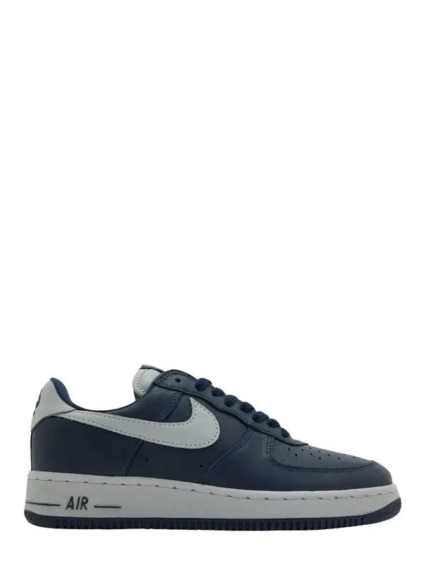 Nike Air Force 1 ’01 'college Navy Light Smoke Grey - Blue