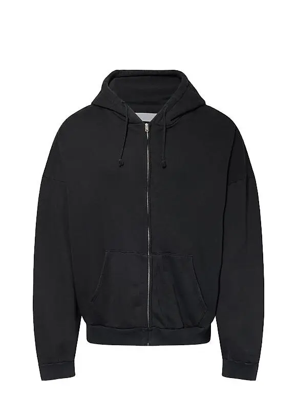 ALEXANDER DIGENOVA Painter Relaxed-fit Cotton Hoody - Black