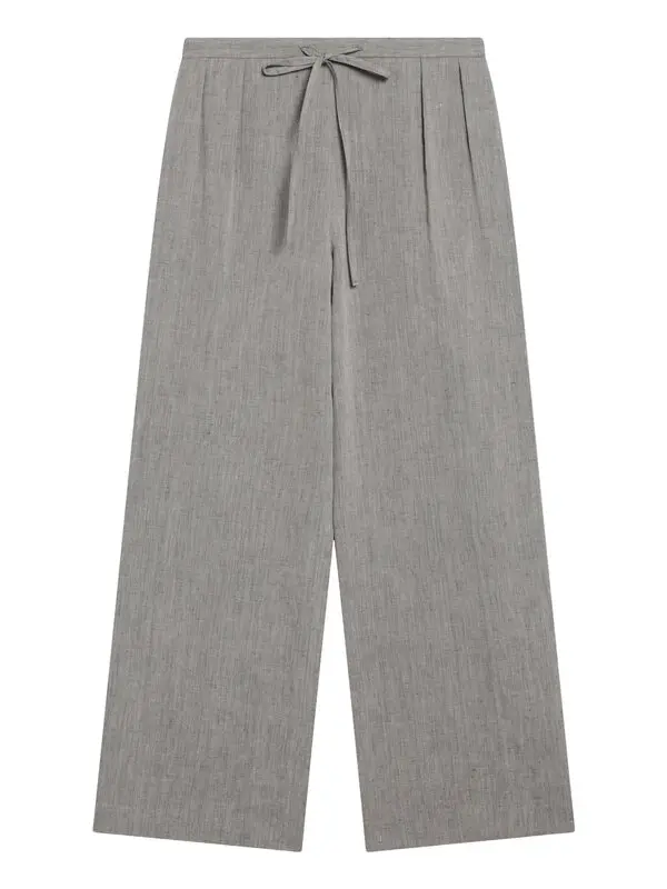 Loulou De Saison Pleated Trousers - Grey