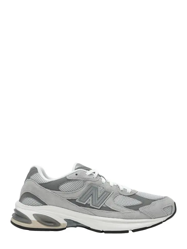 NEW BALANCE Mesh & Suede Low-top Sneakers For Everyday Wear - Grey