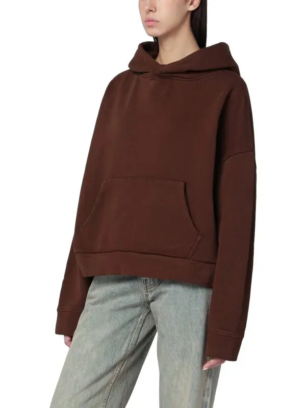 ENTIRE STUDIO Hooded Sweatshirt - Brown
