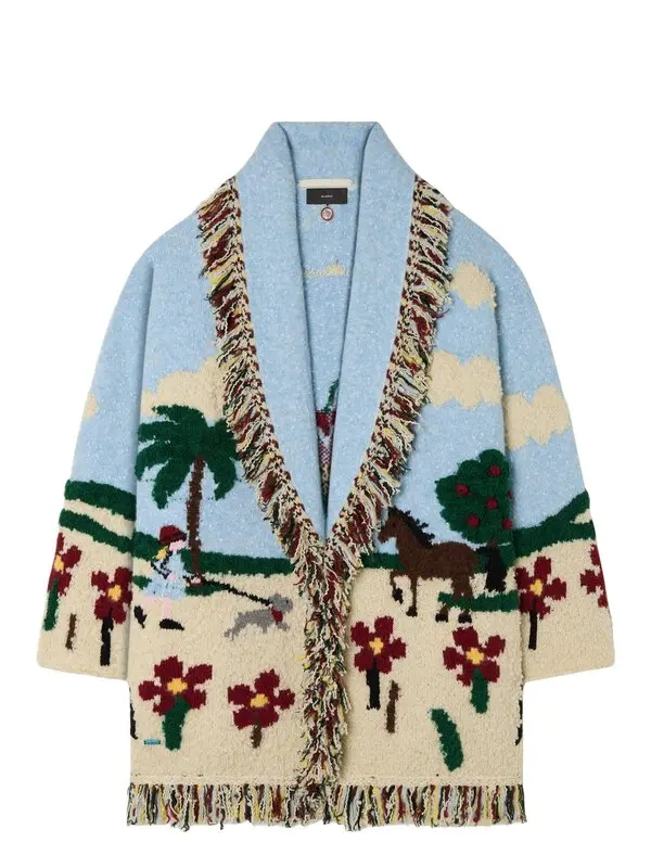 Alanui Casa Wool-blend Cardigan - Multicolor