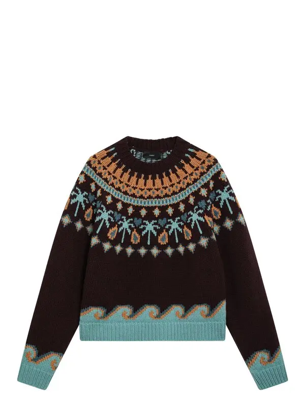 Alanui Sweet Winter Virgin Wool Sweater - Multicolor