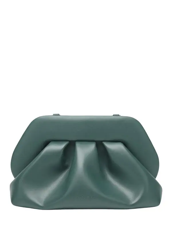 THEMOIRE Bios Mini Calfskin Clutch Bag - Green