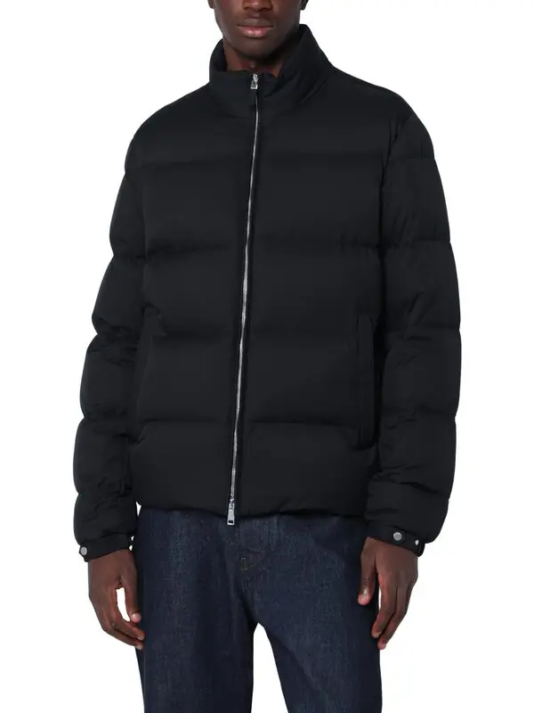 Ermenegildo Zegna Navy Zip-up Down Jacket - Blue