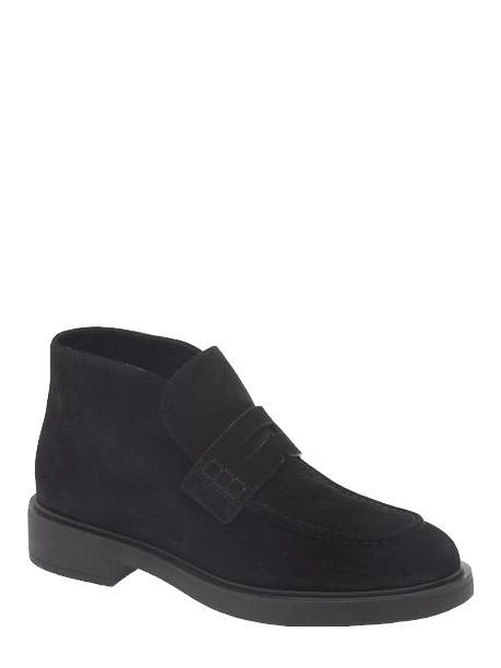 GIANVITO ROSSI Leather Chukka Boot - Black