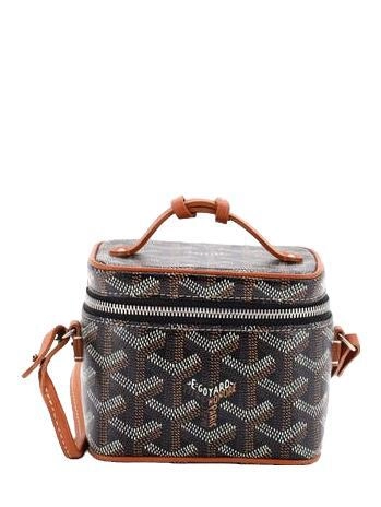 Goyard Muse Vanity Case Coated Canvas Nano - Brown