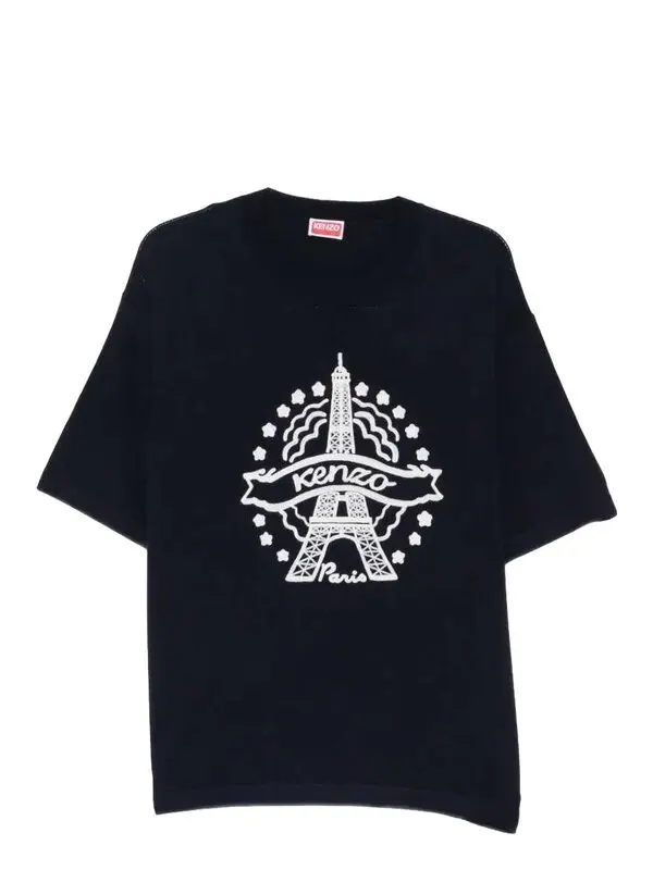 Kenzo Eiffel Tower T-shirt - Blue