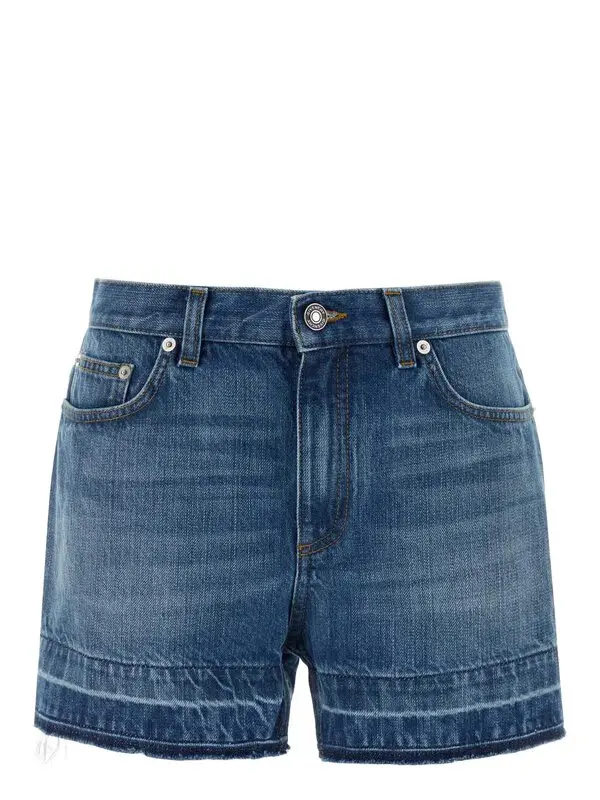 Givenchy Denim Shorts - Blue