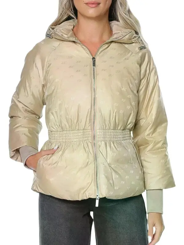 Armani Exchange Logo-print Hooded Jacket - Neutrals