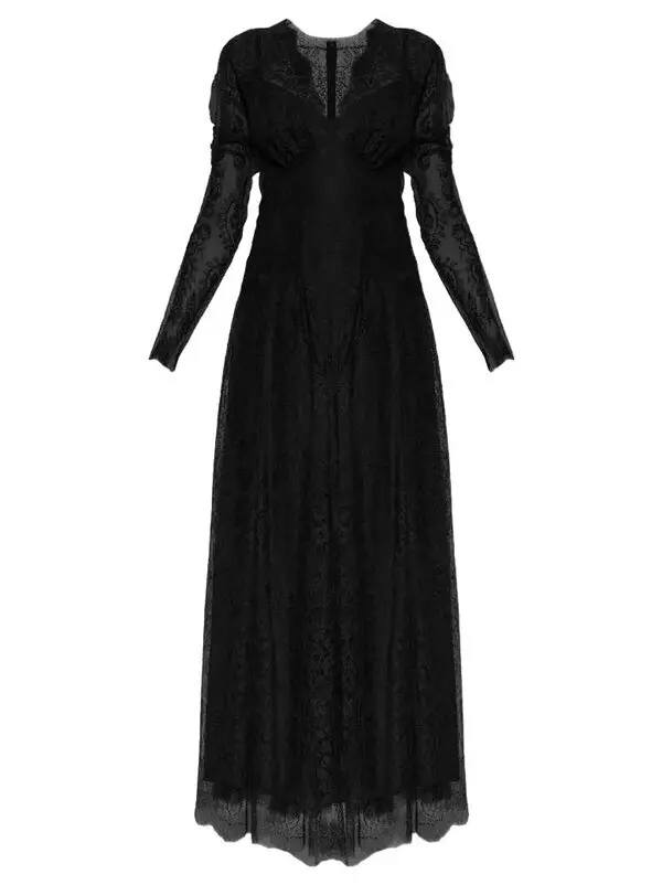 Dolce & Gabbana Chantilly Lace Dress - Black