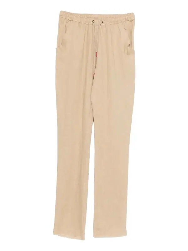 Kiton Drawstring Waist Pants - Multicolor