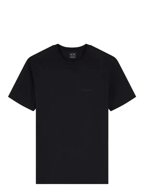 Armani Exchange Logo-print T-shirt - Black